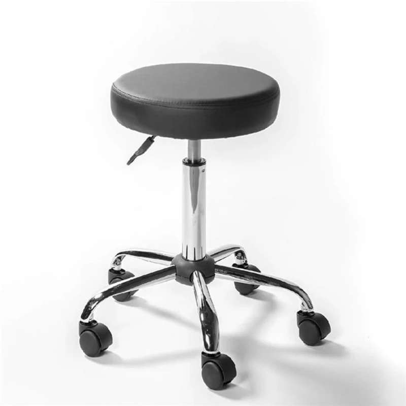 Rund stol – modern och stabil design för salong, klinik och mottagning